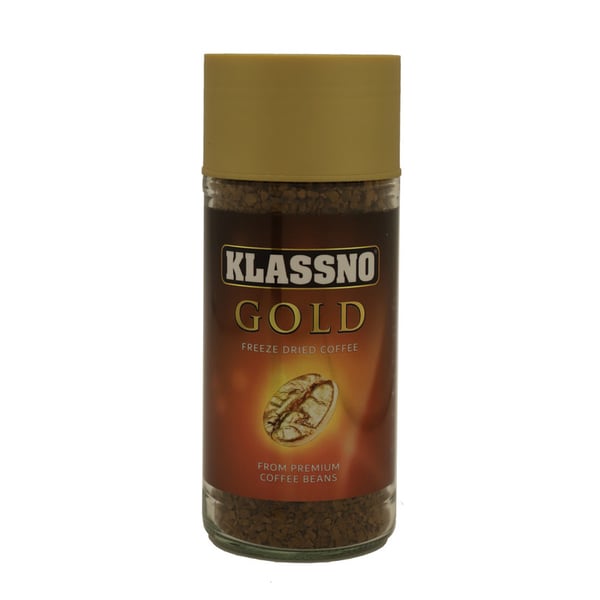 Buy Klassno Gold Freeze Dried Coffee 100gm Online in UAE | Sharaf DG