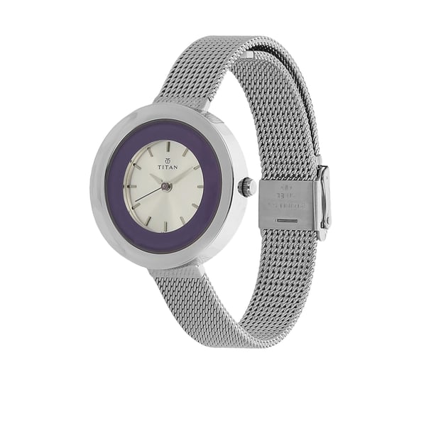 Titan, 2482SM01, Womens Watch Youth Collection Analog, White Dial ...