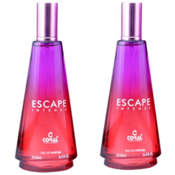 Buy Coral 2pcs Escape Intense EDP 100ml Women Perfumes Online in UAE ...