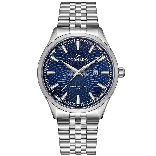 Buy Tornado Men’s Analog Blue Dial Watch – T20006b-sbsl Online in UAE | Sharaf DG