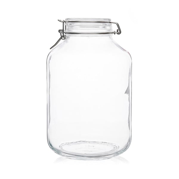 Buy Bormioli rocco Fido Clip Jar Clear 5L Online in UAE | Sharaf DG