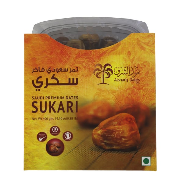 Buy Al Sharq Dates Sukary 400gm Online in UAE | Sharaf DG